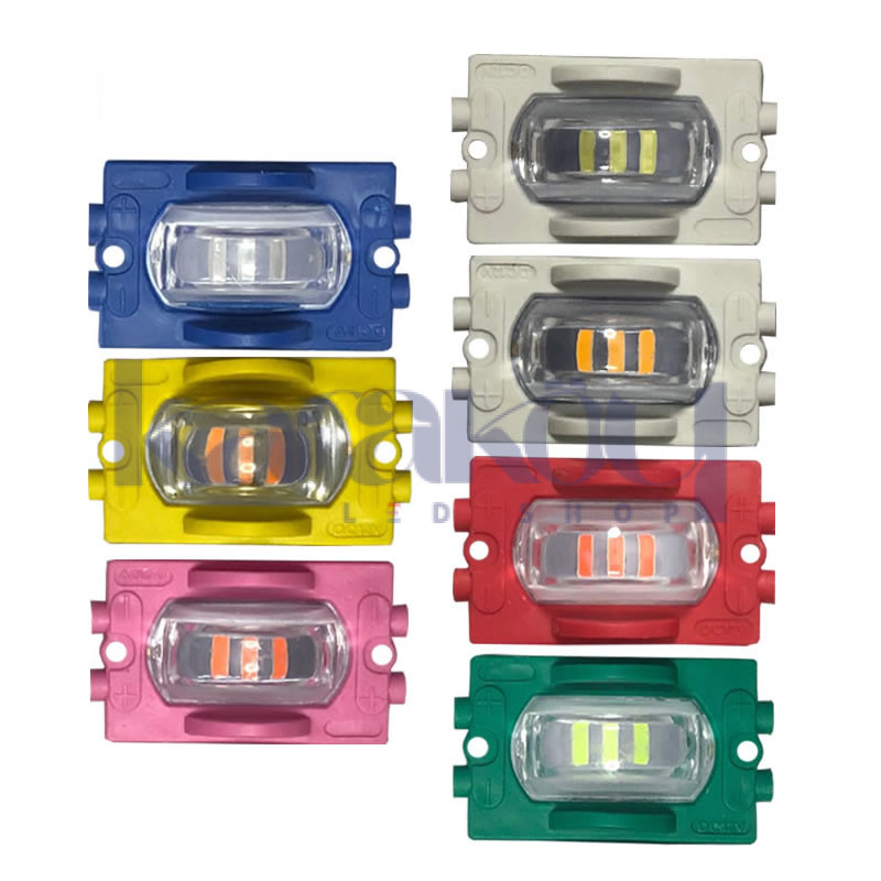 12Volt 1.2Watt Yeşil 2835smd IP65 Dar Açılı Modül Led (10 Adet ...