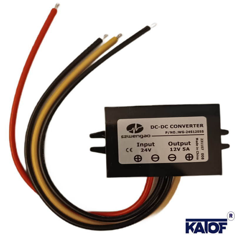 DC/DC Converter 24V 12V 5Amper | Karaköy Led Shop