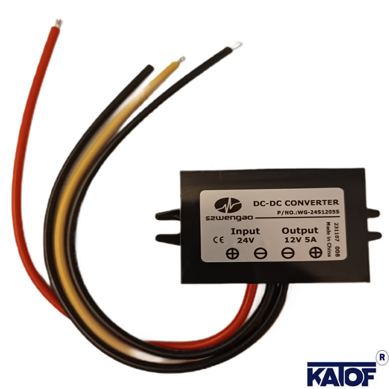 DC/DC Converter 24V 12V 5Amper | Karaköy Led Shop