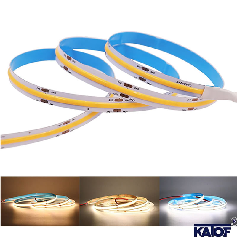 24 Volt 8mm 320 Ledli Cob Şerit Led (10mt) | Karaköy Led Shop