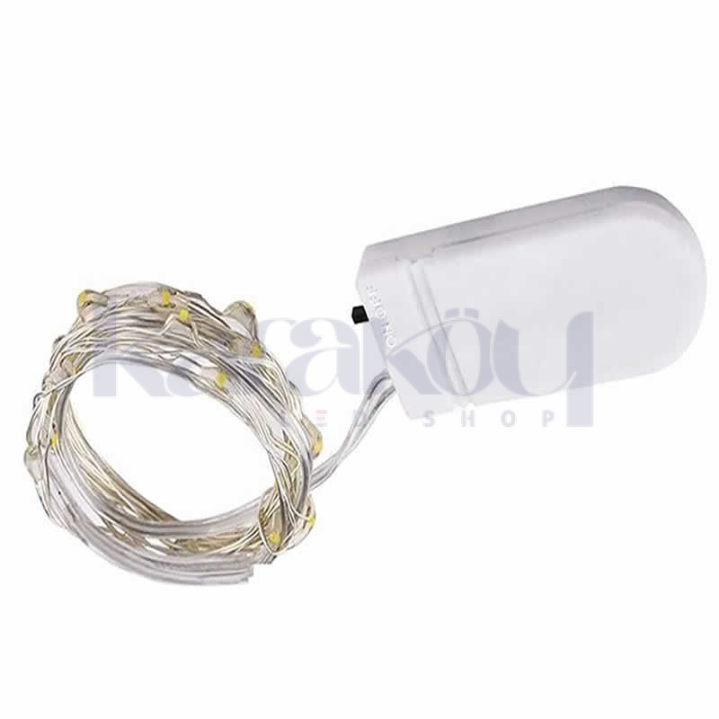 Pilli Peri Led 3mt Gün Işığı (5 adet) | Karaköy Led Shop