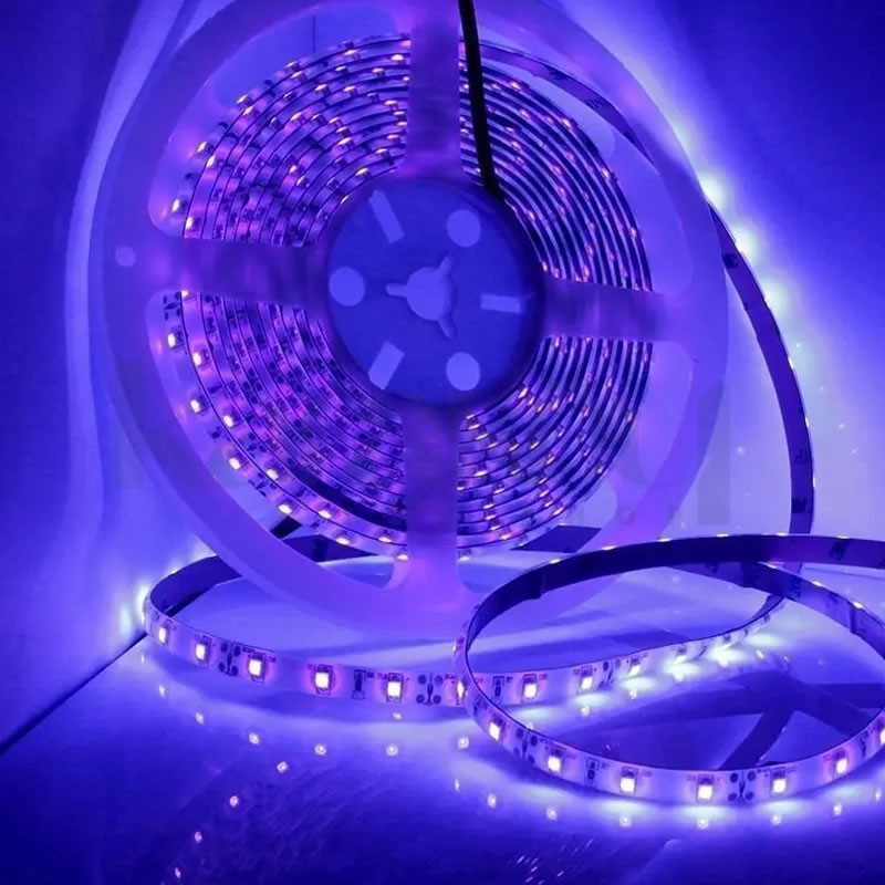 12V 2835smd UV Tek Çip IP65 120ledli Şerit Led (5metre) | Karaköy Led Shop