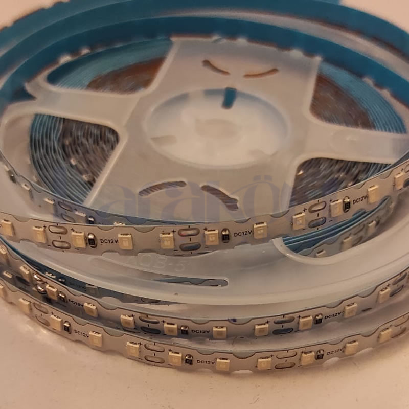 12V Mor 2835smd 120Ledli 6mm Zigzag Şerit Led (10 Mt.) | Karaköy Led Shop