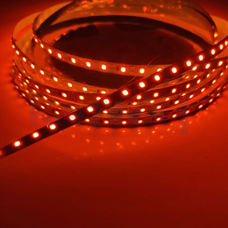 12V Turuncu 2835smd 120Ledli 6mm Zigzag Şerit Led (10 Mt.) | Karaköy Led Shop