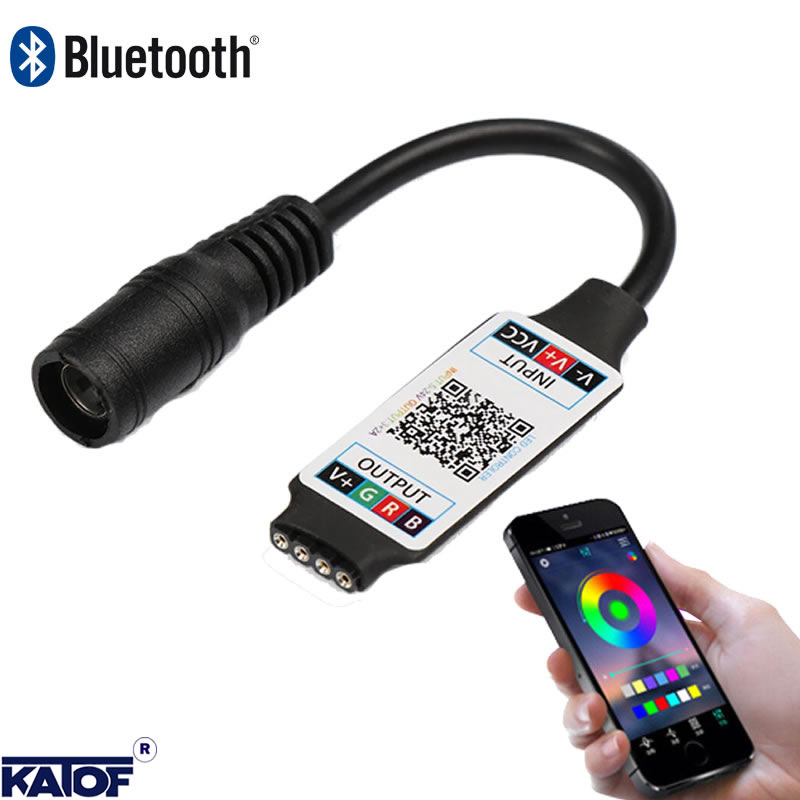 Mini RGB Şerit Led Bluetooth Kontrol 6A 5-24V | Karaköy Led Shop