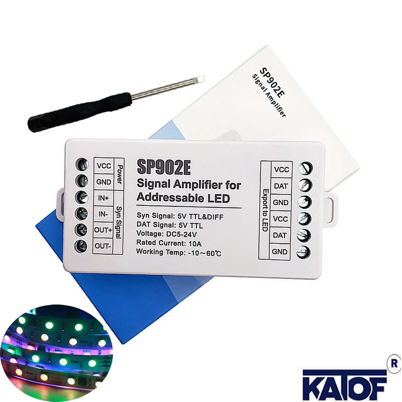 SP902E Pixel Led Sinyal Güçlendirici 5-24V | Karaköy Led Shop