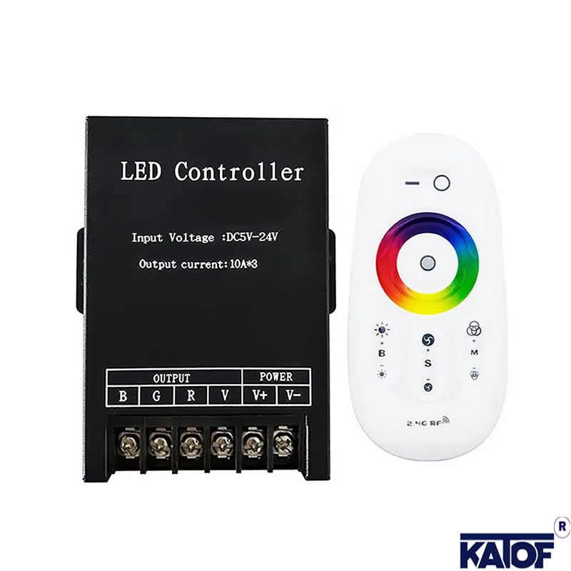 30A RGB Touch RF Kumandalı Kontrol Cihazı | Karaköy Led Shop
