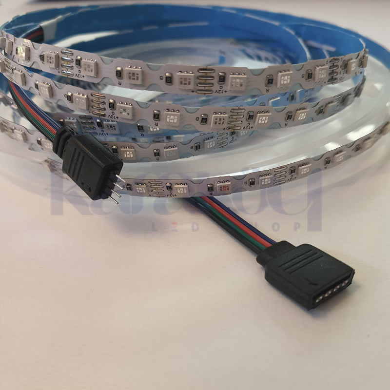 12V RGB 3535smd 96Ledli 6mm IP20 Zigzag Şerit Led (5 MT.) | Karaköy Led ...