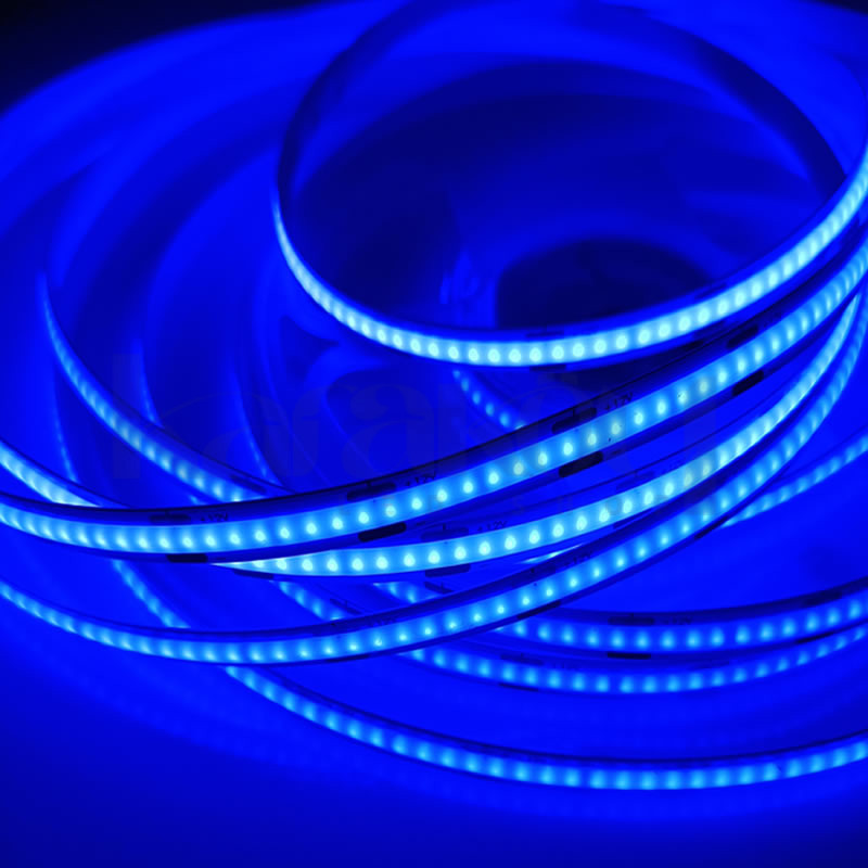 12 Volt Mavi 8 mm 320 Ledli Esnek Cob Şerit İç Mekan | Karaköy Led Shop