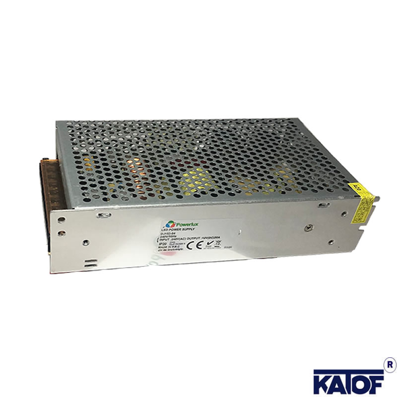 12V 20A IP20 Smps Kalın Metal Kasa Trafo | Karaköy Led Shop