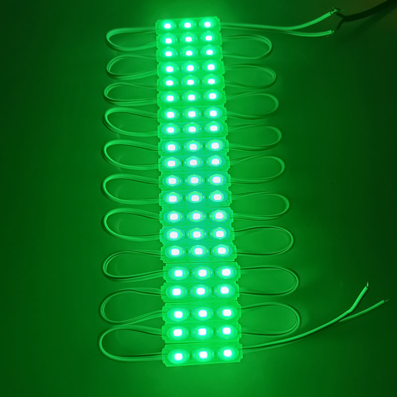12 Volt 1.5 Watt Yeşil IP65 Mini Modül Led (10 Adet) | Karaköy Led Shop