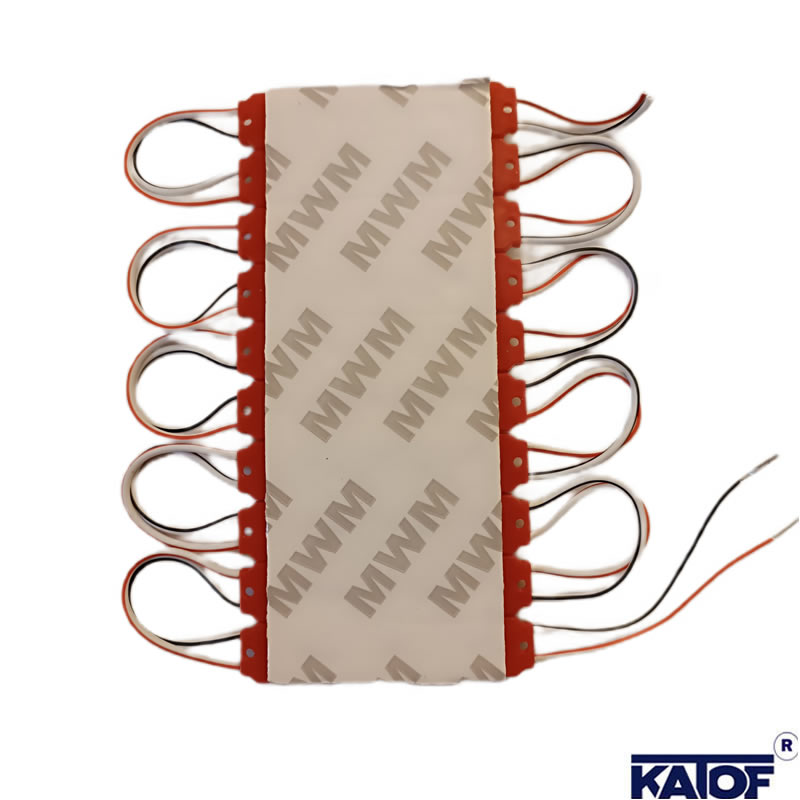 12 Volt 1.5 Watt Kırmızı IP65 Lensli Modül Led (10 Adet) | Karaköy Led Shop