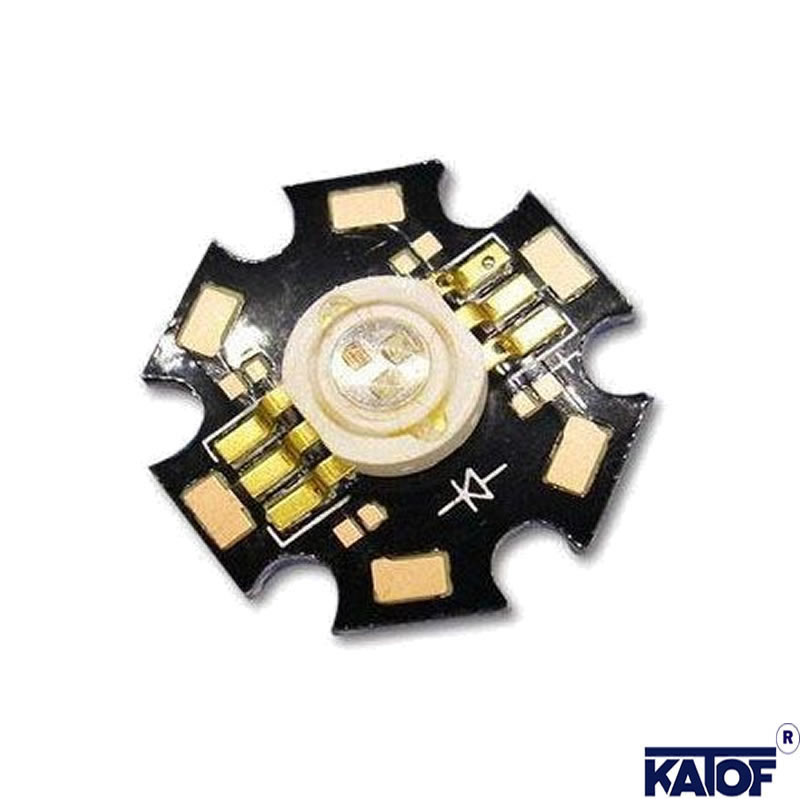 1 Watt RGB Star Pcb Dizgili Power Led (50 Adet) | Karaköy Led Shop