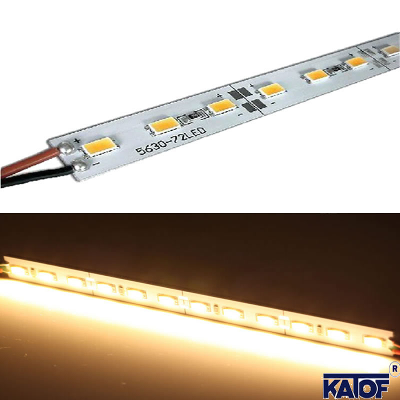 12 Volt Gün Işığı 72Ledli 8mm 5630smd Alüminyum Çubuk Bar Led | Karaköy ...