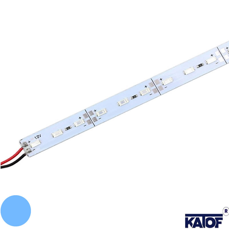 12 Volt Mavi 72Ledli 8mm 5630smd Alüminyum Çubuk Bar Led | Karaköy Led Shop