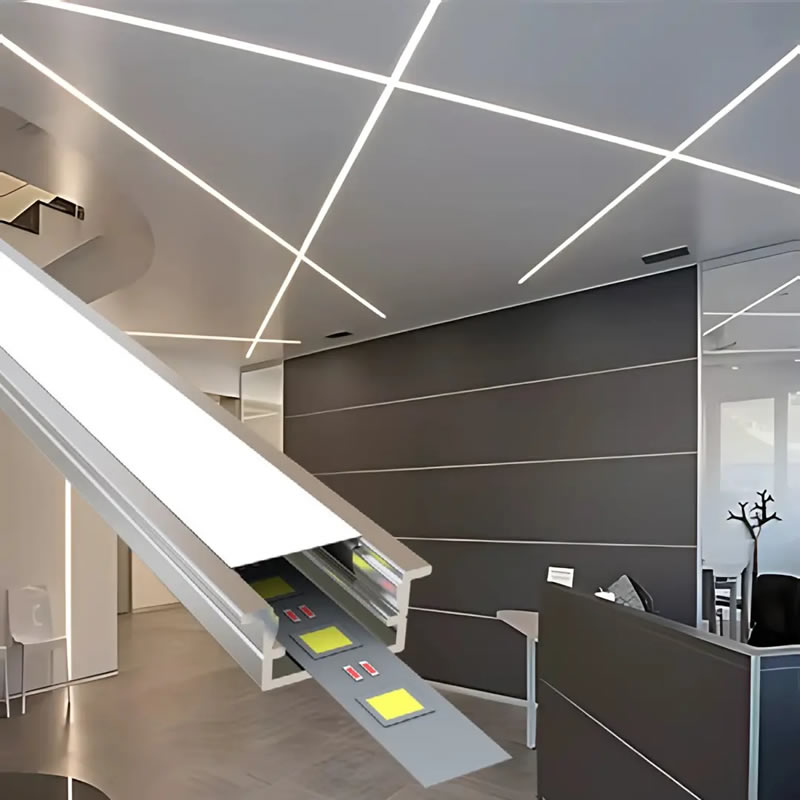 8X17 Kanatlı LED Profili 3MT. | Karaköy Led Shop
