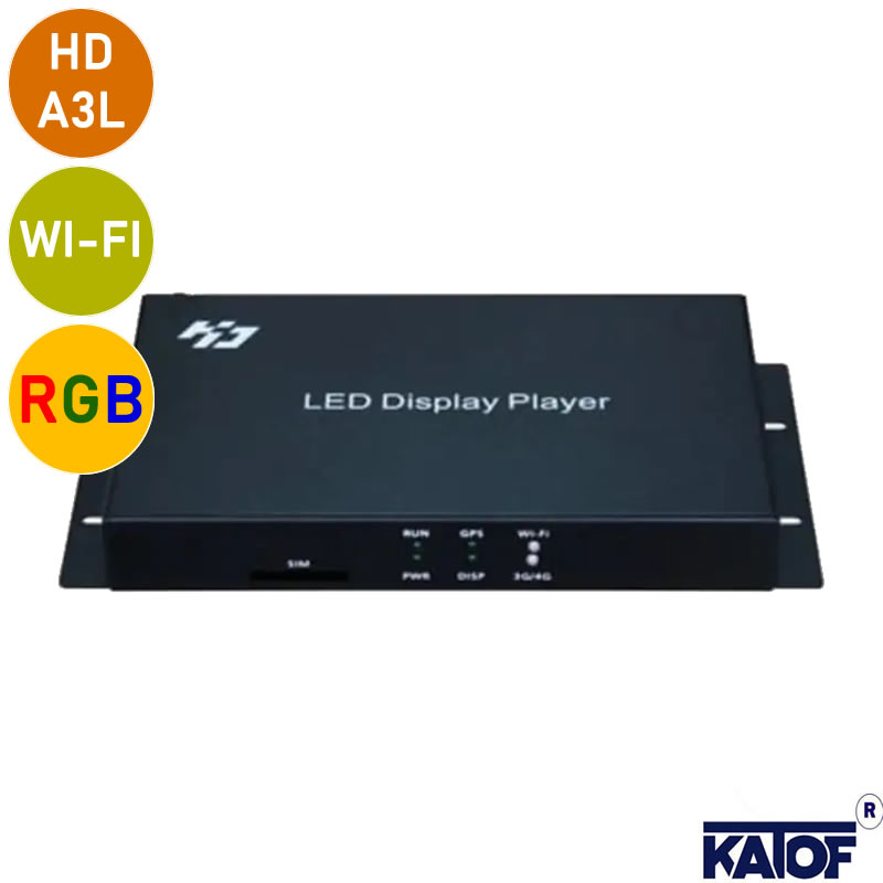 HD-A3L RGB Led Panel Wi-fi Destekli Kontrol Cihazı | Karaköy Led Shop