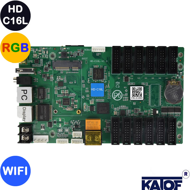 HD C16 Wi-fi Destekli RGB Led Panel Kontrol Kartı | Karaköy Led Shop